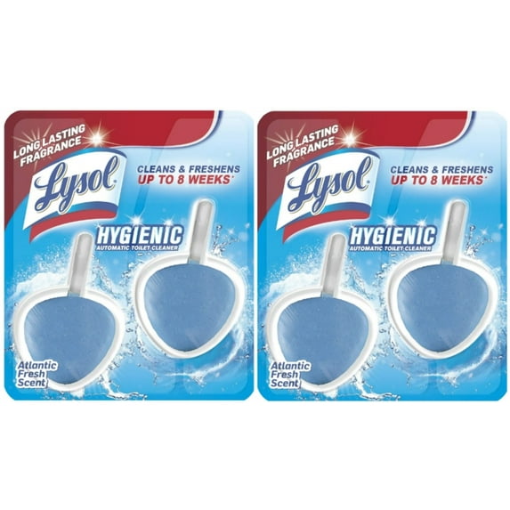 Lysol Automatic In-The-Bowl Toilet Cleaner, Cleans and Freshens Toilet ...