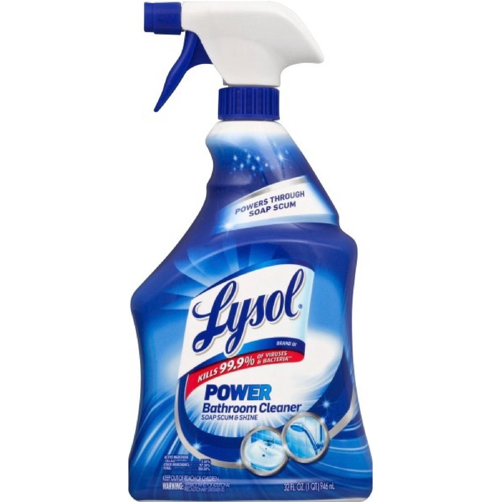 Lysol Bathroom Cleaner - Trigger Island Breeze 32 Oz. (Pack Of 6 ...