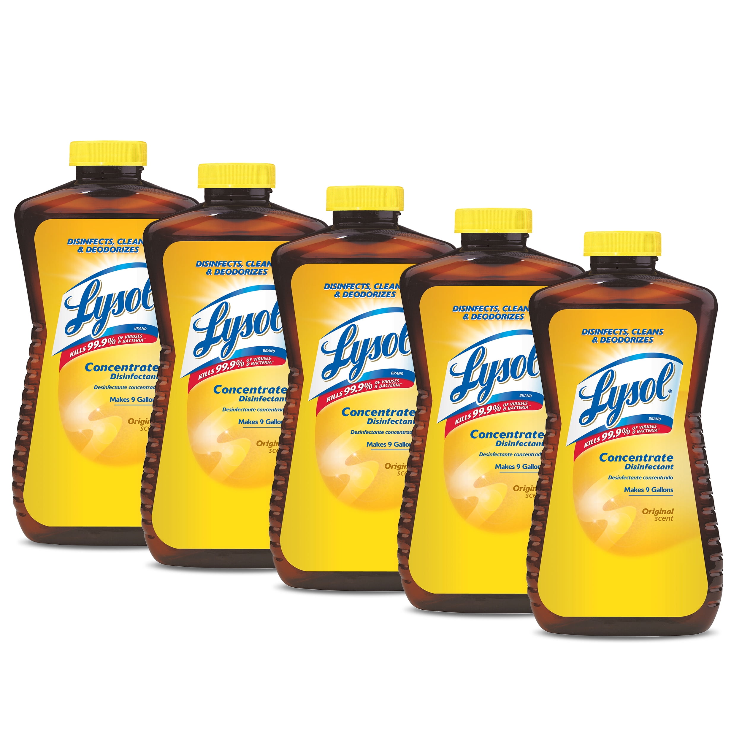 Lysol Concentrate All Purpose Cleaner Disinfectant, 12 Ounce (Pack of 5 ...