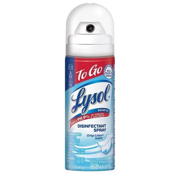 Lysol Small Disinfecting Mini Personal Aerosol Spray, Kills Germs ...
