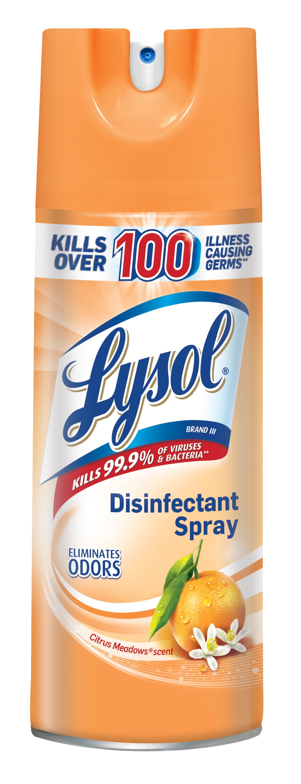 Lysol Disinfectant Spray, Citrus Meadows, 12.5oz - Walmart.com