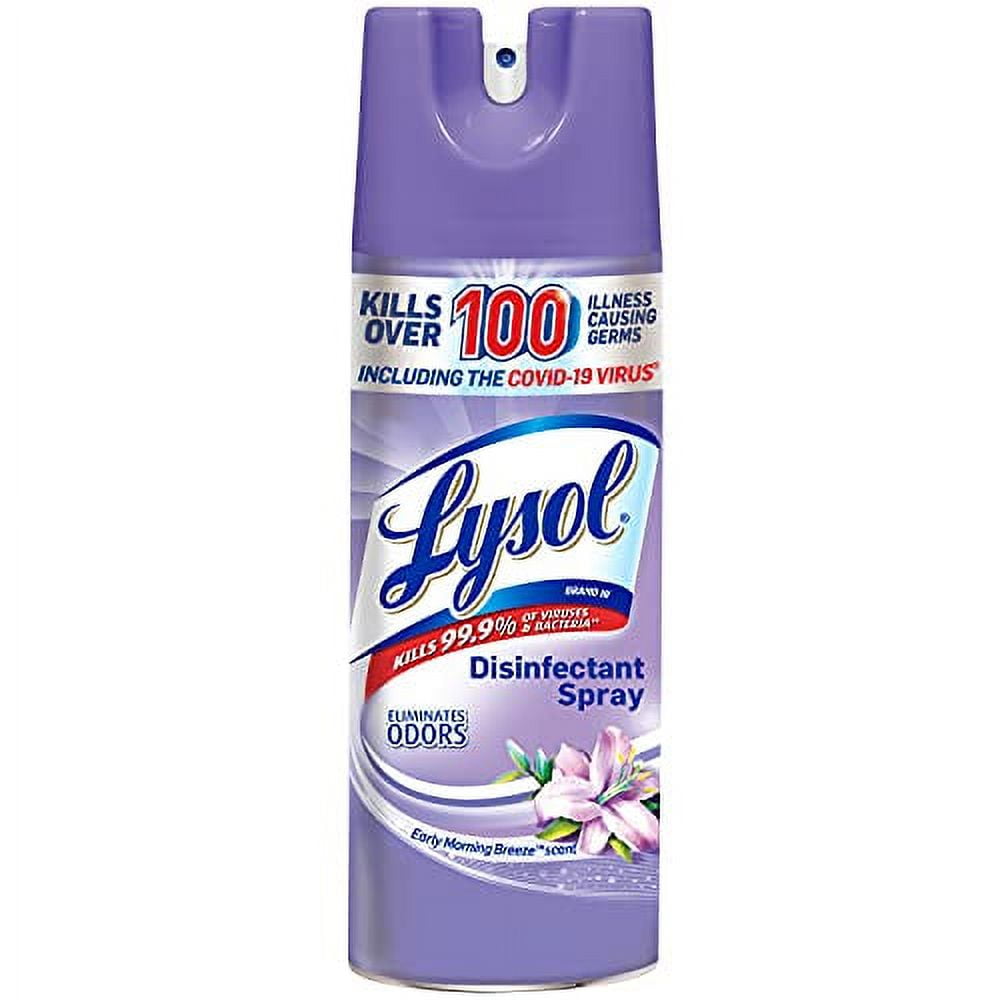 Lysol Disinfectant Spray, Sanitizing and Antibacterial Spray, For ...