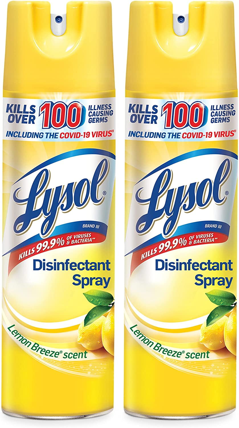 Lysol Disinfectant Spray, Sanitizing and Antibacterial Spray, For Disinfecting and Deodorizing ...