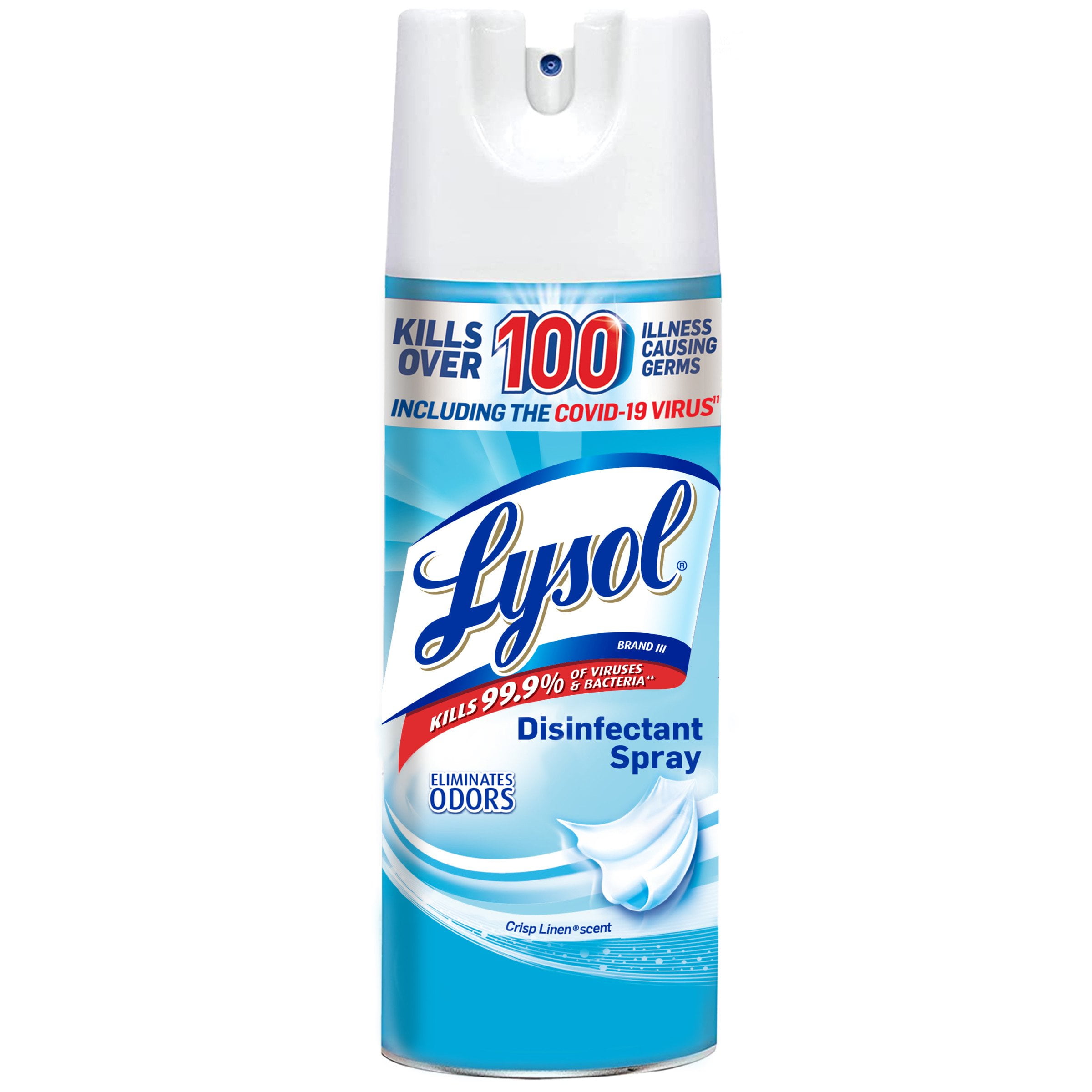 Lysol Disinfectant Spray, Sanitizing Antibacterial Spray, Crisp Linen ...