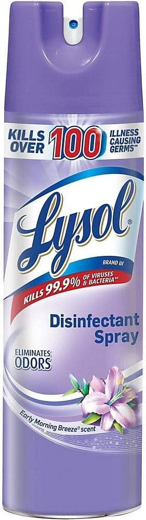 Lysol Disinfectant Spray, Sanitizing and Antibacterial Spray, For ...
