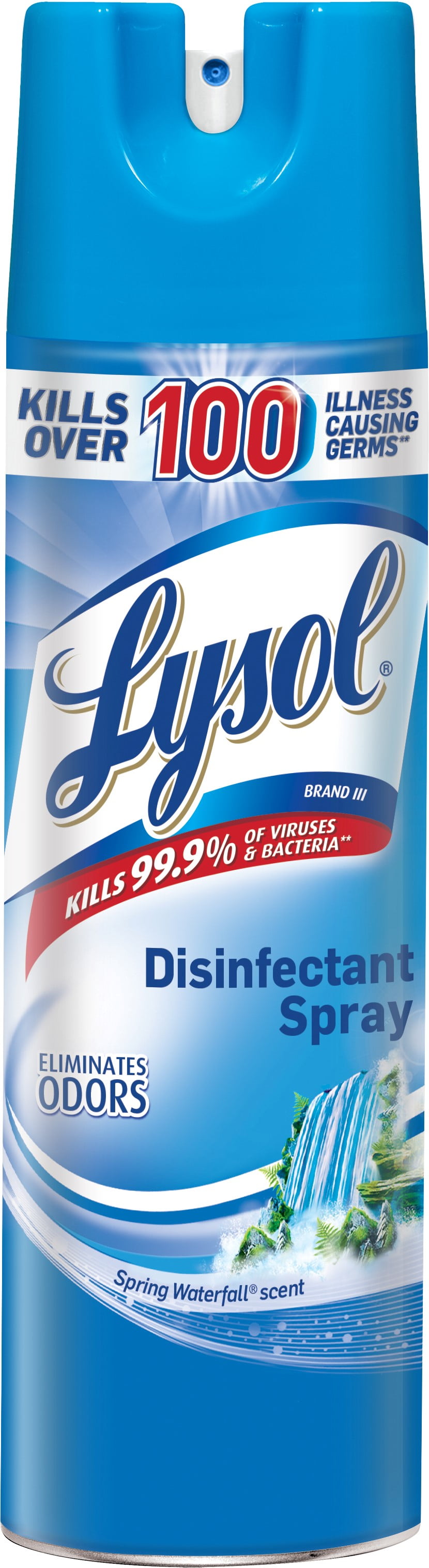 Lysol Disinfectant Spray, Spring Waterfall, 19 oz (Pack of 2) - Walmart.com