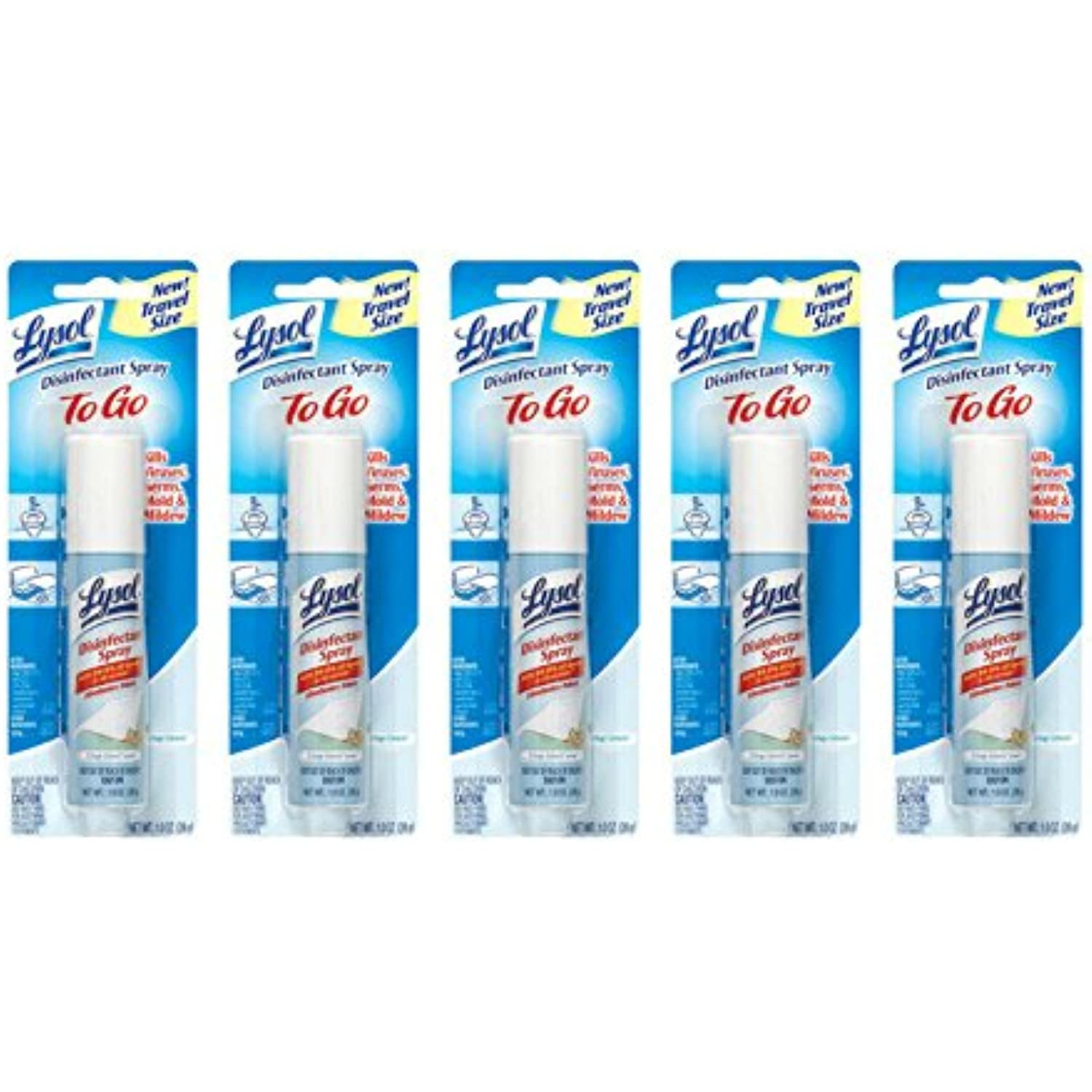 Lysol Personal Size Aerosol Disinfectant Spray, Crisp Linen Scent, 1 ...