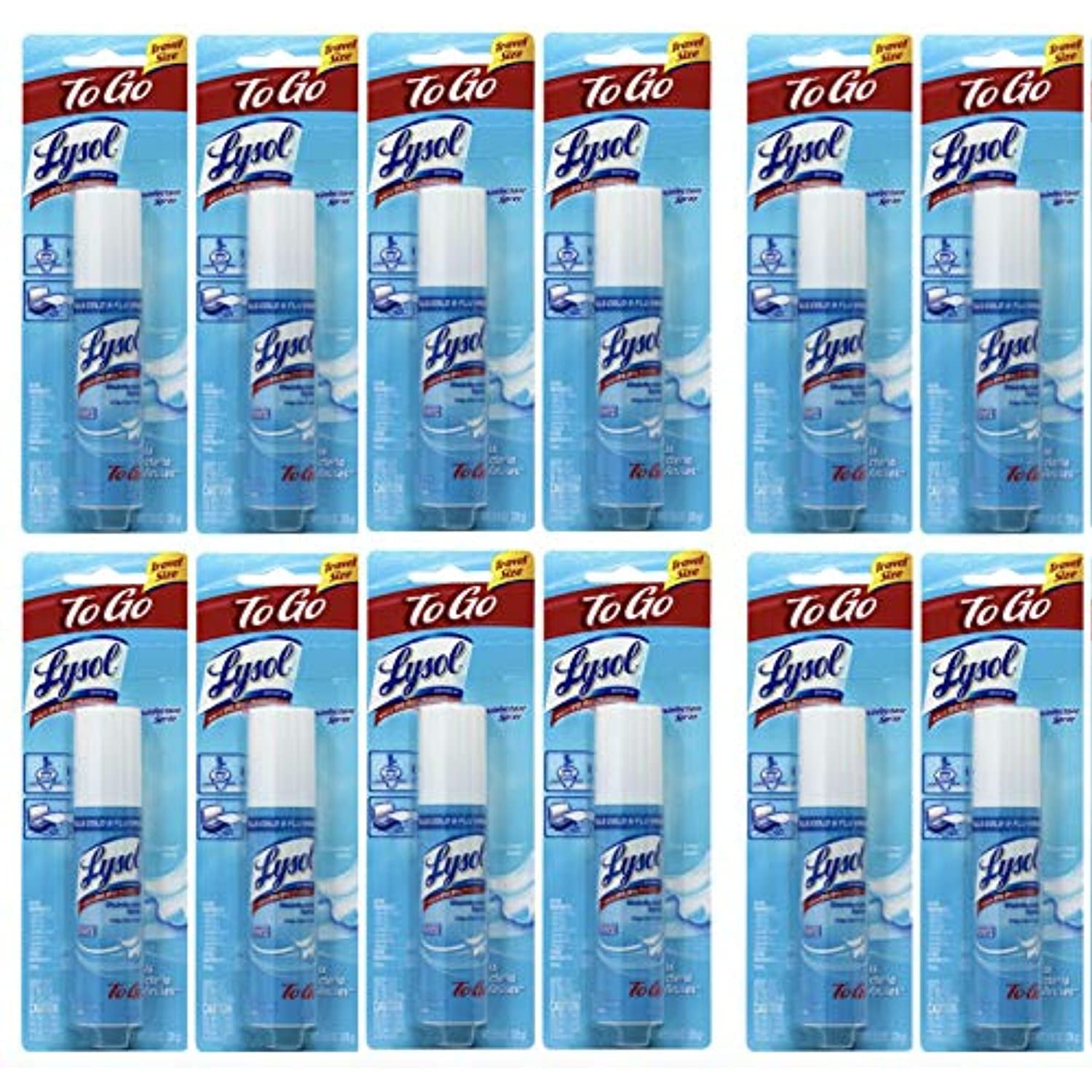 Lysol Small Disinfecting Mini Personal Aerosol Spray, Kills Germs ...