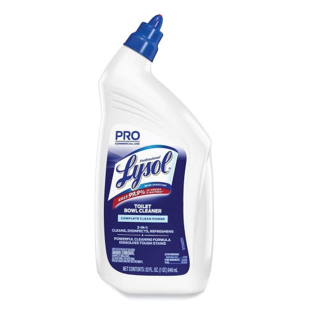 Lysol Disinfectant Gel Toilet Bowl Sanitizer, 32 oz Bottle - Walmart.com