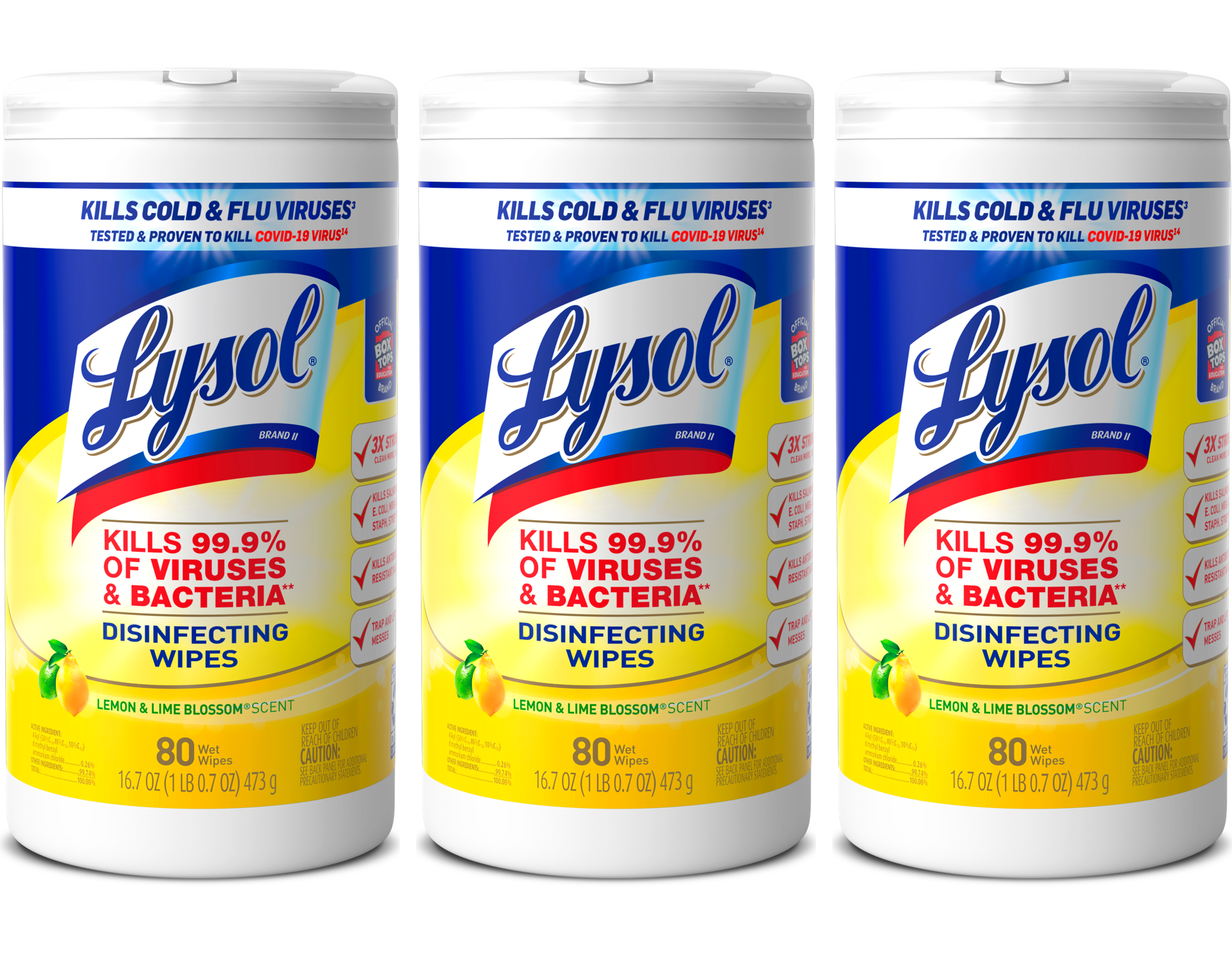 Lysol Dual Action Disinfecting Wipes, Citrus, 75ct - Walmart.com