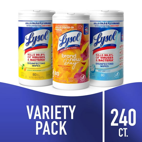 Lysol Wipes in Disinfectant Wipes - Walmart.com