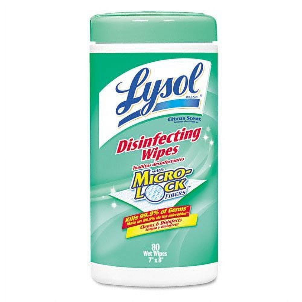 Lysol Disinfecting Wipes, Lemon & Lime Blossom, 80ct tub (Pack of 2) - Walmart.com