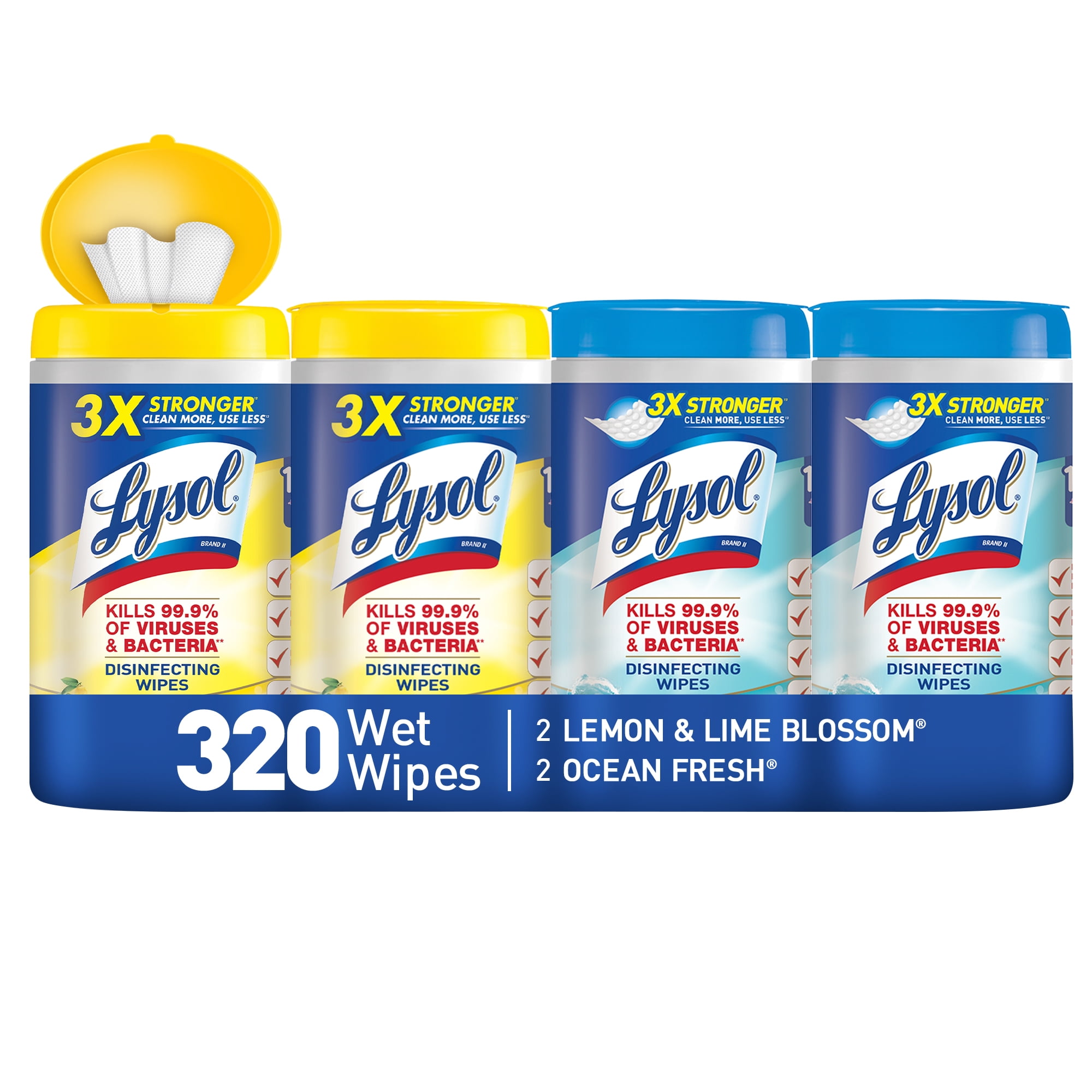 Lysol Wipes 320ct | Antistatic wipes for ecommerce - Walmart Business ...