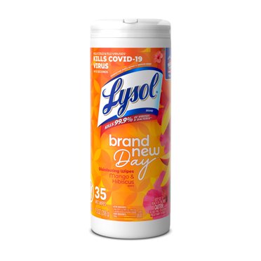 Lysol Lemon & Lime Blossom Disinfecting Wipes (80-Count) 1920077182 ...