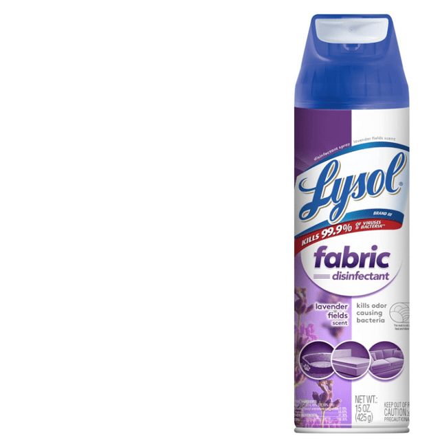 Lysol Fabric Disinfectant, 15oz, - Lavender Field 2X Wider Coverage15 ...