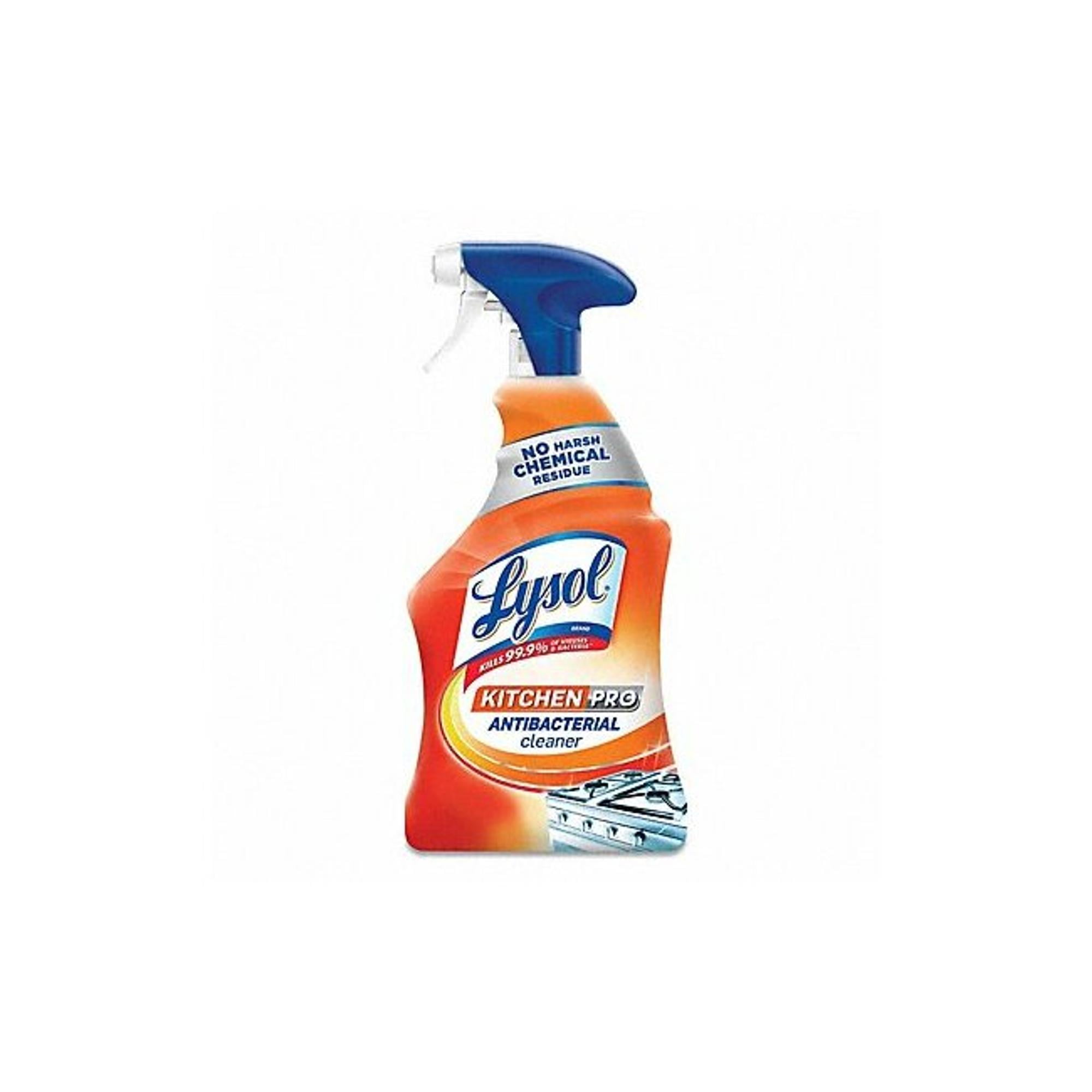 Lysol Kitchen Pro Antibacterial Cleaner, Multipurpose Degreaser Liquid ...