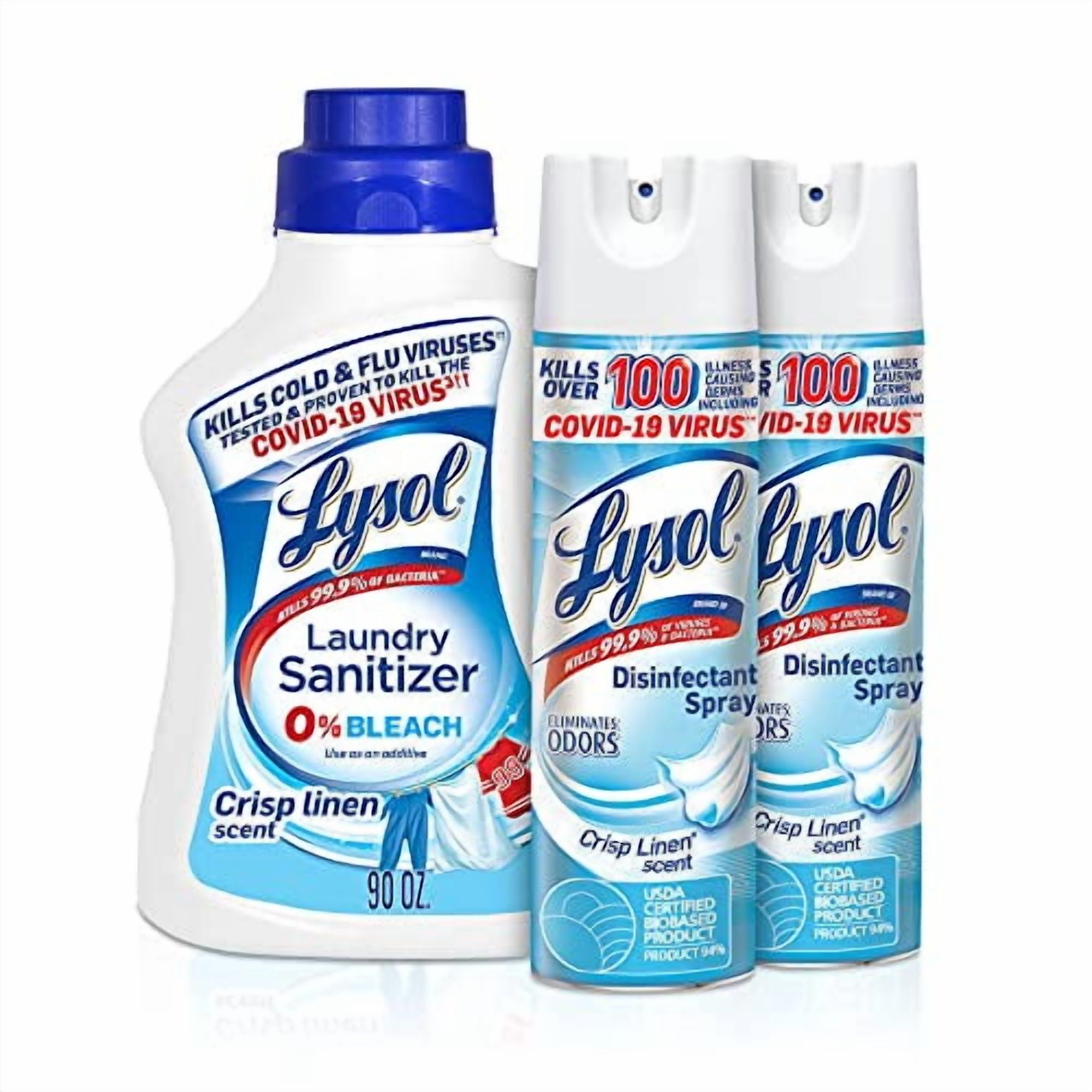 Lysol Laundry Sanitizer Additive, Bacteria-Causing Laundry Odor ...