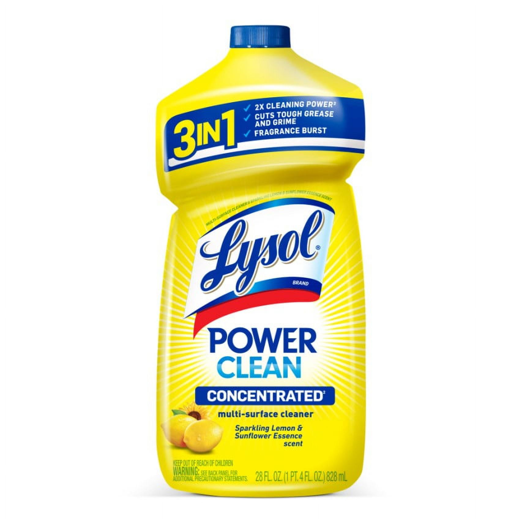 Lysol Lemon Dilutable Cleaner 28oz. - Walmart.com