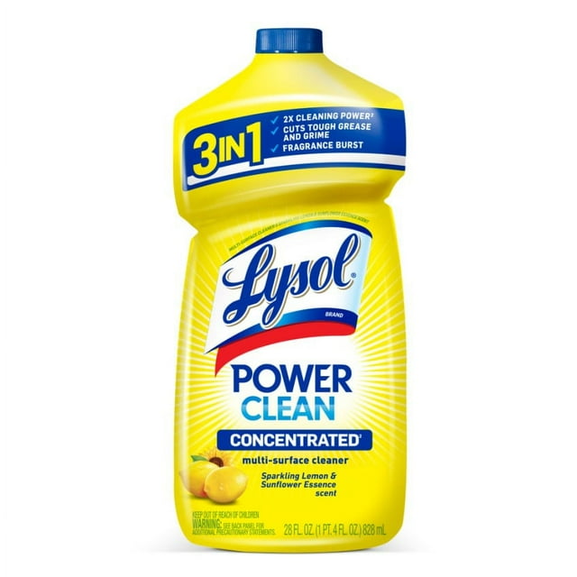 Lysol Lemon Dilutable Cleaner 28oz. - Walmart.com