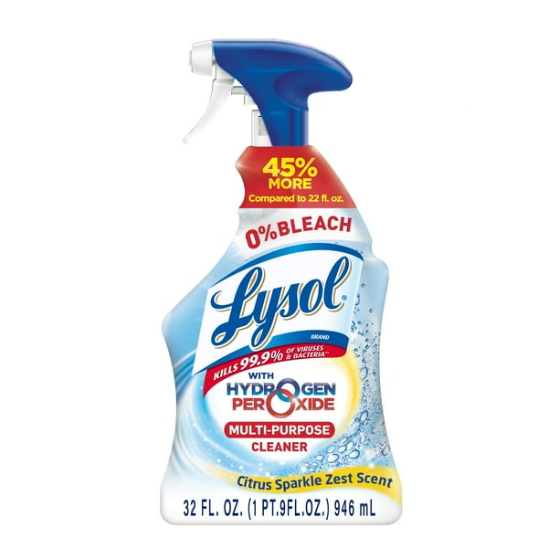 Lysol Multi Purpose Cleaner Spray, For Cleaning and Disinfecting ...