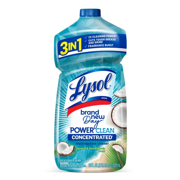 Lysol® Brand New Day™ Multi-Surface Cleaner - Coconut & Sea Minerals, 28 oz - Walmart.com