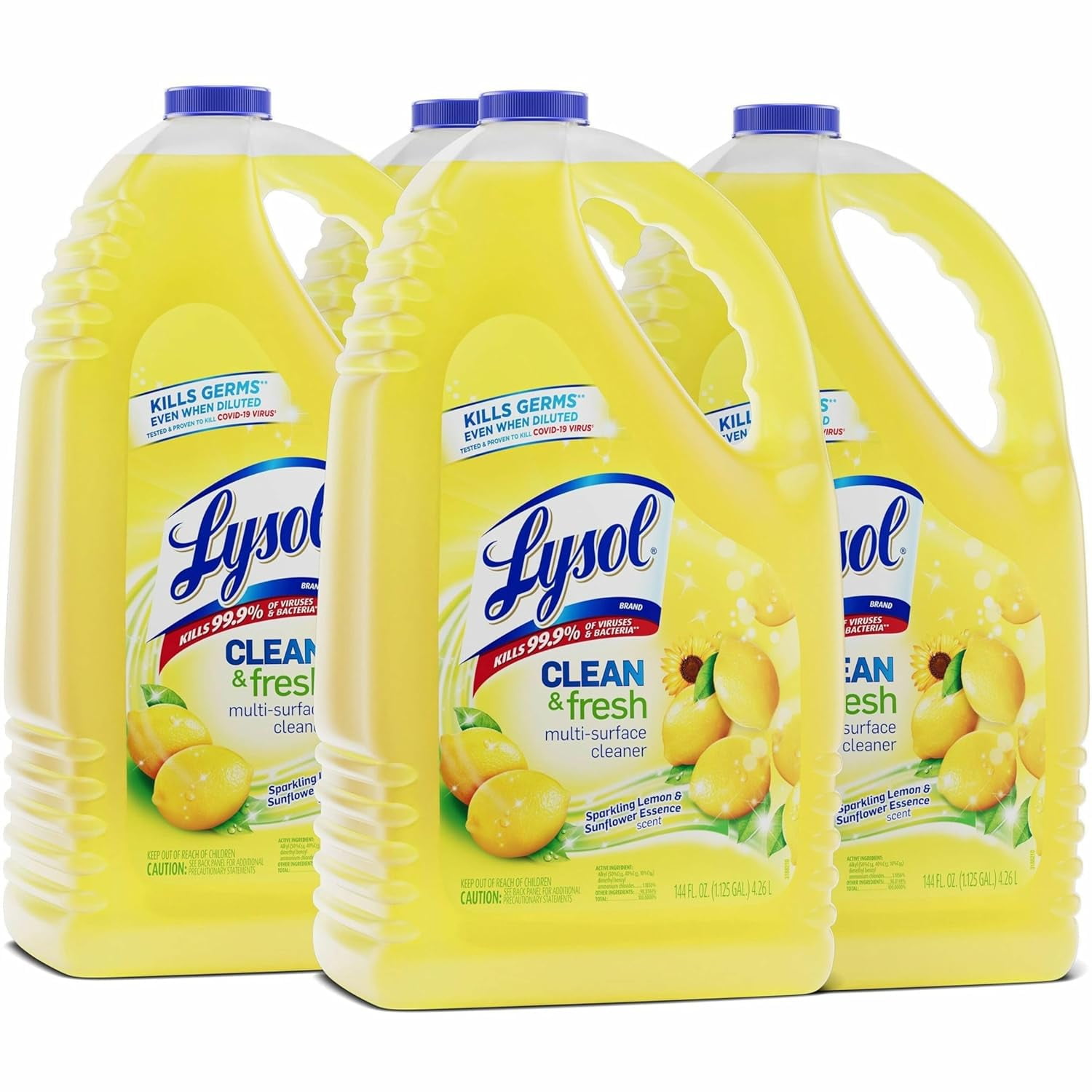 Lysol Multi-Surface Cleaner, Sanitizing and Disinfecting Pour, to Clean ...