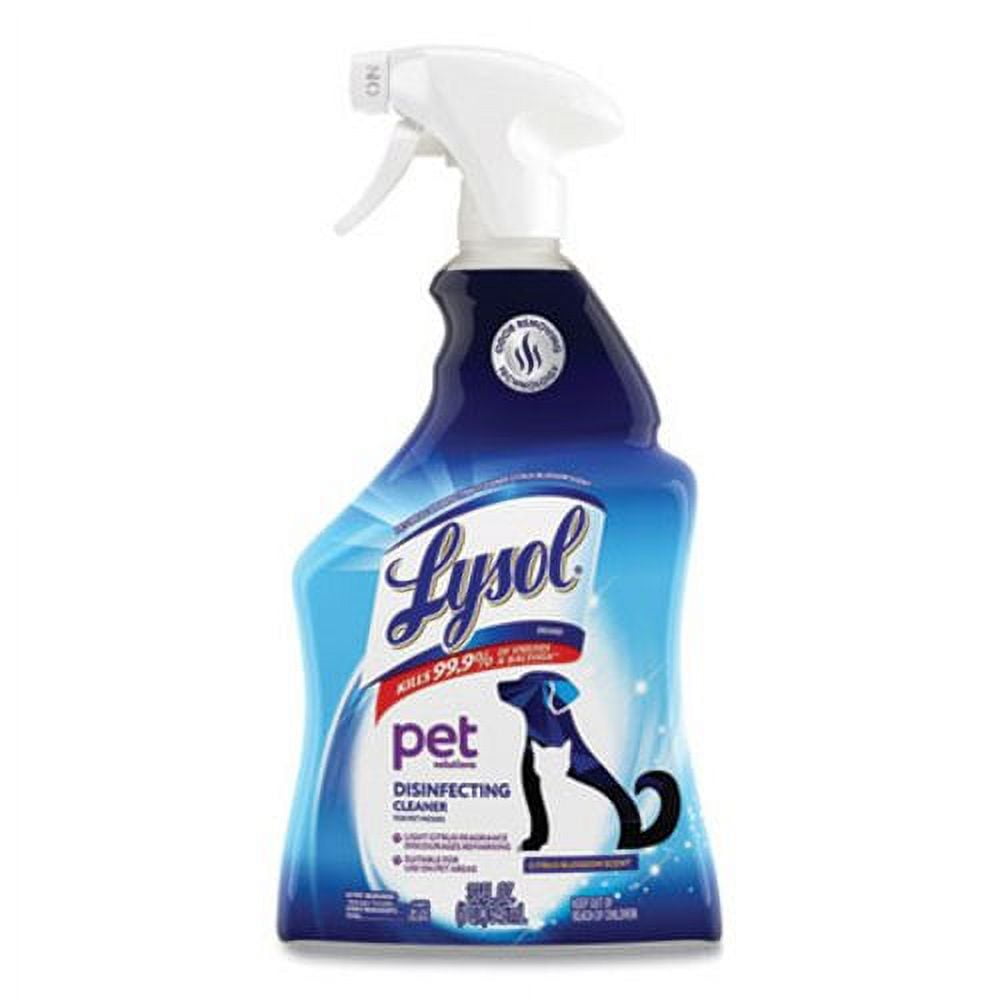 Lysol Pet Solutions Disinfecting Cleaner, Citrus Blossom, 32 oz Trigger ...