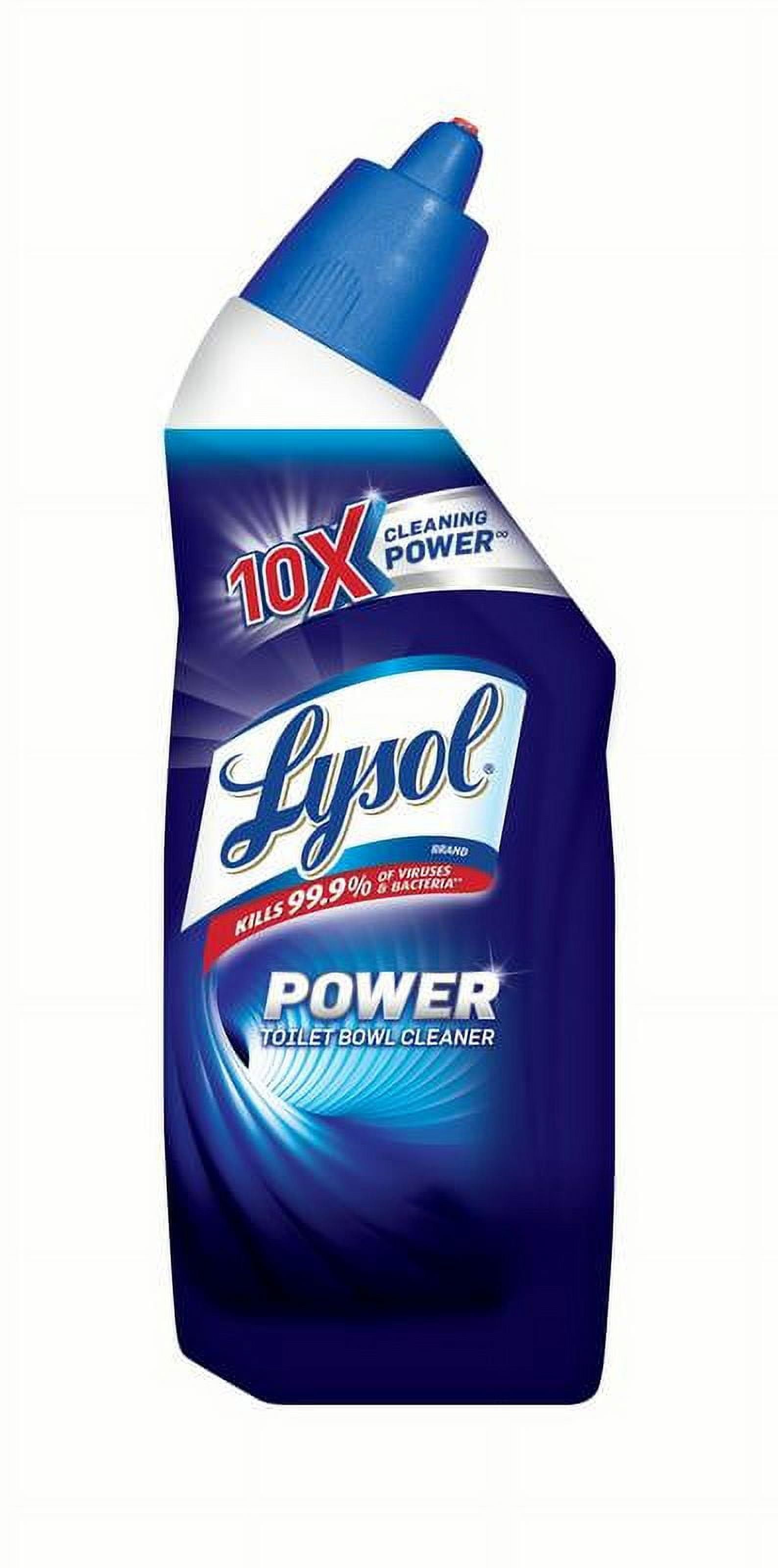 Lysol Power Toilet Bowl Cleaner, 8oz, 10X Cleaning Power - Walmart.com