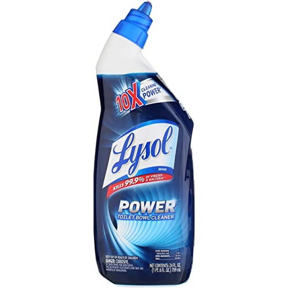Lysol Power Toilet Bowl Cleaner Value Pack, 2 Count, 6 Pack - Walmart.com
