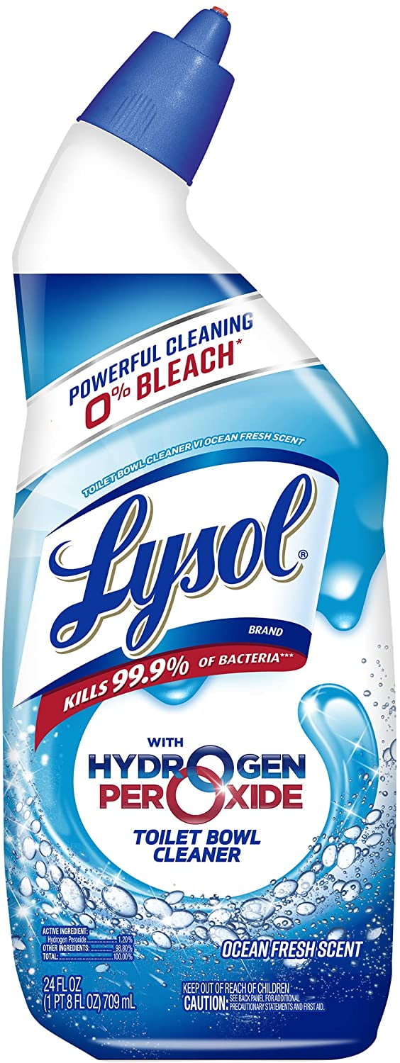 Lysol Toilet Bowl Cleaner Gel, for Cleaning and Disinfecting, Bleach ...