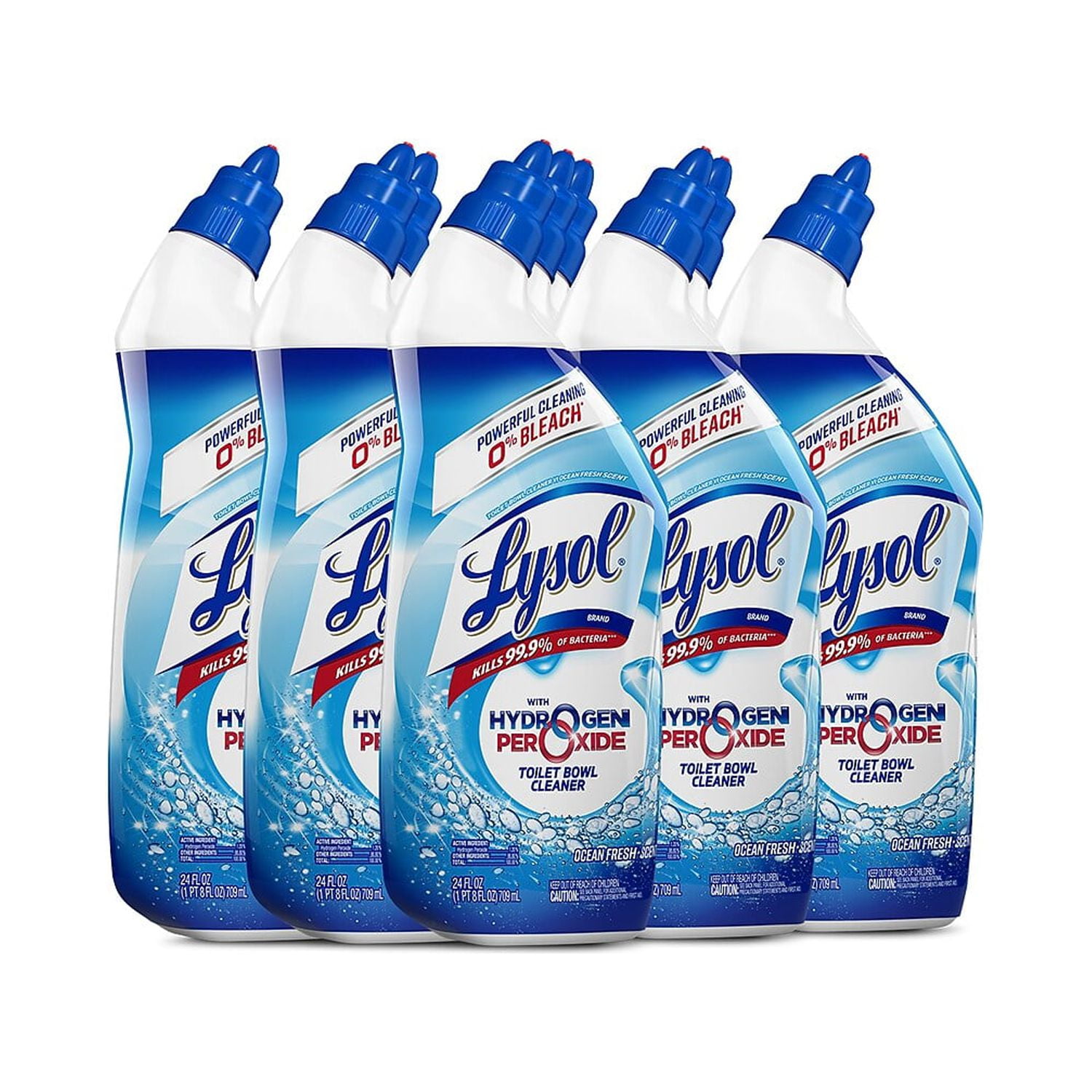 Lysol Toilet Bowl Cleaner, Ocean Fresh, 24 oz., 9/Carton (19200-98011 ...
