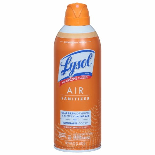 Lysol Tropical Sunset Air Sanitizer Spray 10 oz - Walmart.com
