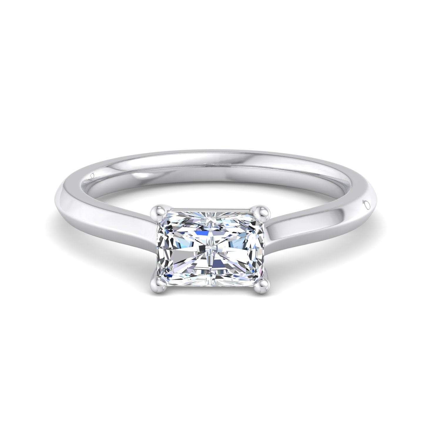 Lyssa Jewel 1.62 Ct Lab Created Diamond Engagement Ring - 14K White ...