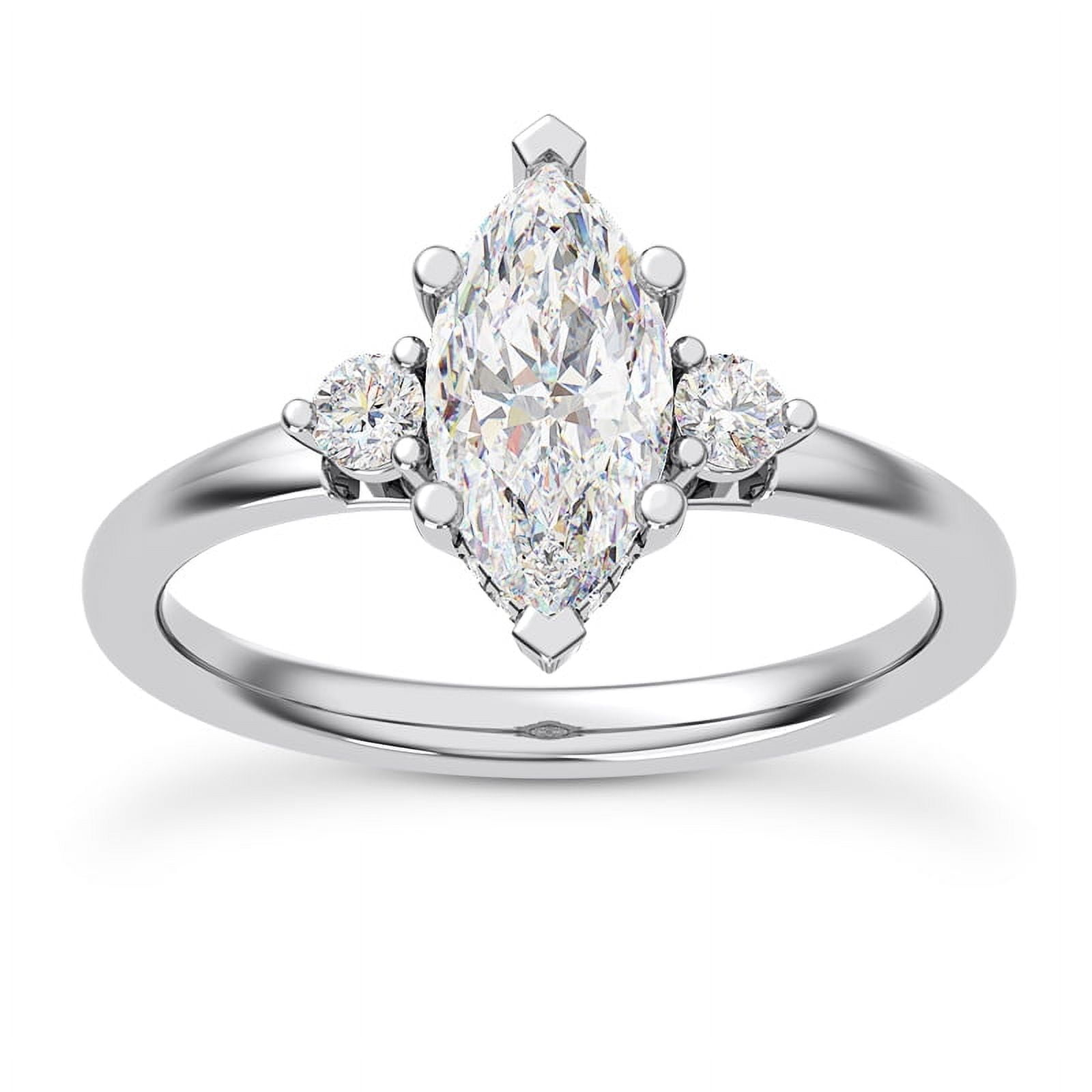 Lyssa Jewel Beautiful 1.81 Ct Marquise Cut 3 Stone Engagement Ring for ...