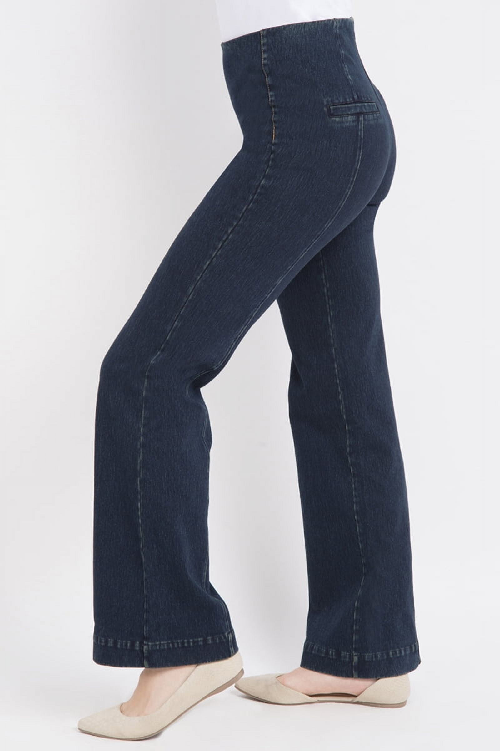 Lysse Womens Medium Control Denim Trouser Pants Style-1420 - Walmart.com