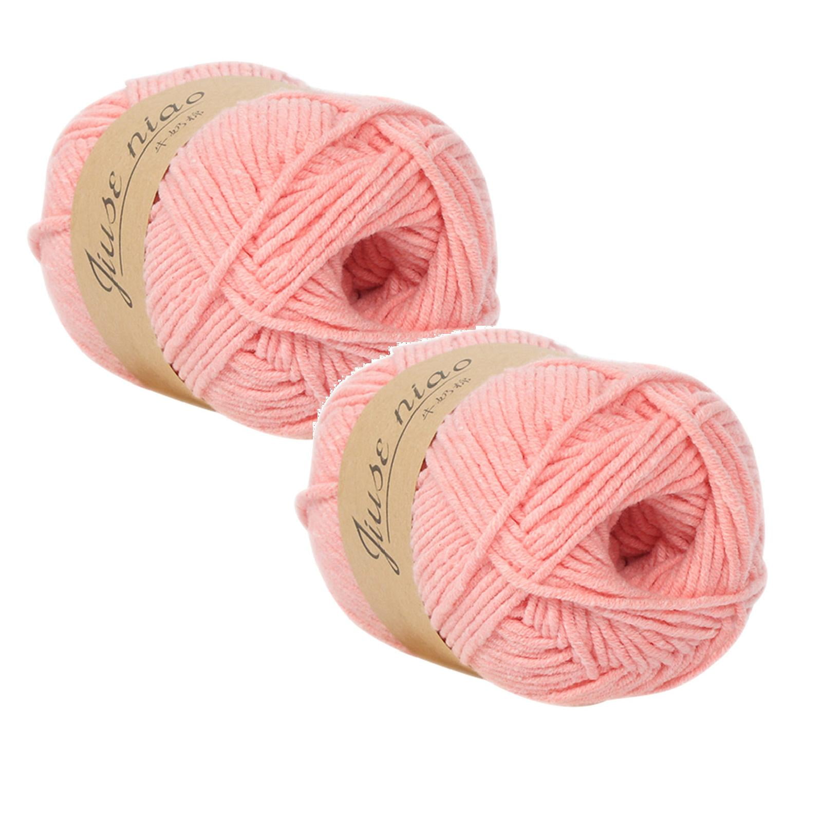 Lystmrge,Crochet Kits For Kids,Cotton Wool 5 Strands Of Milk Cotton Diy ...