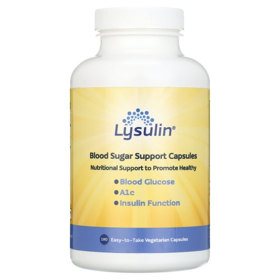 Lysulin Soft Capsules for Blood Sugar Support - Walmart.com