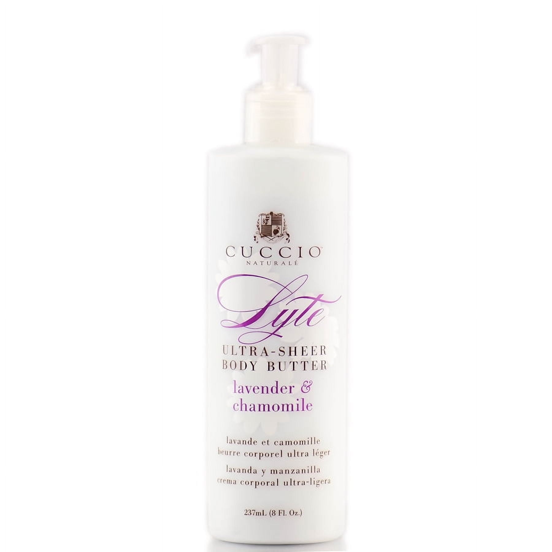 Lyte Ultra-Sheer Body Butter - Lavender and Chamomile by Cuccio for ...