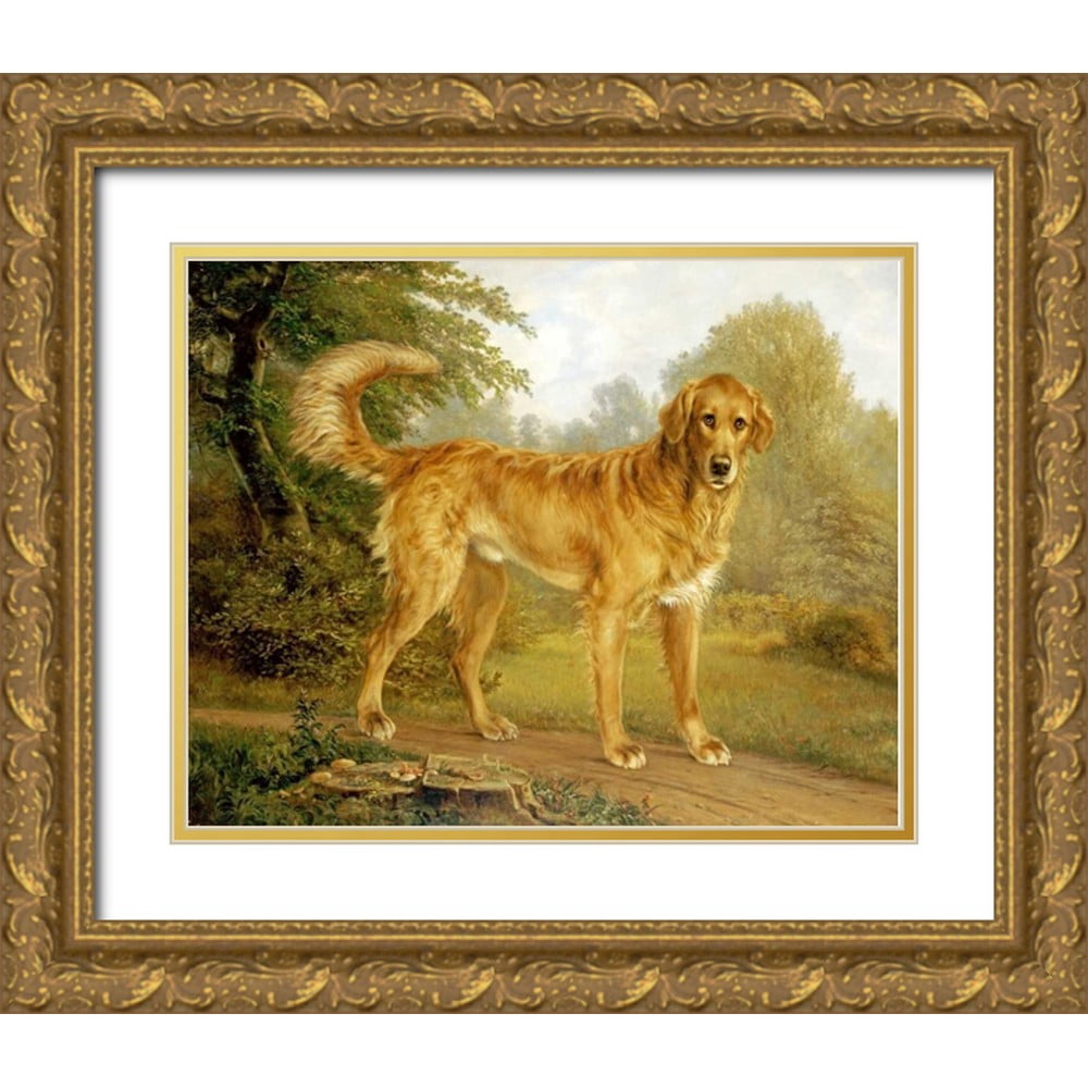Lytzen, Niels Aagaard 32x26 Gold Ornate Wood Framed with Double Matting ...