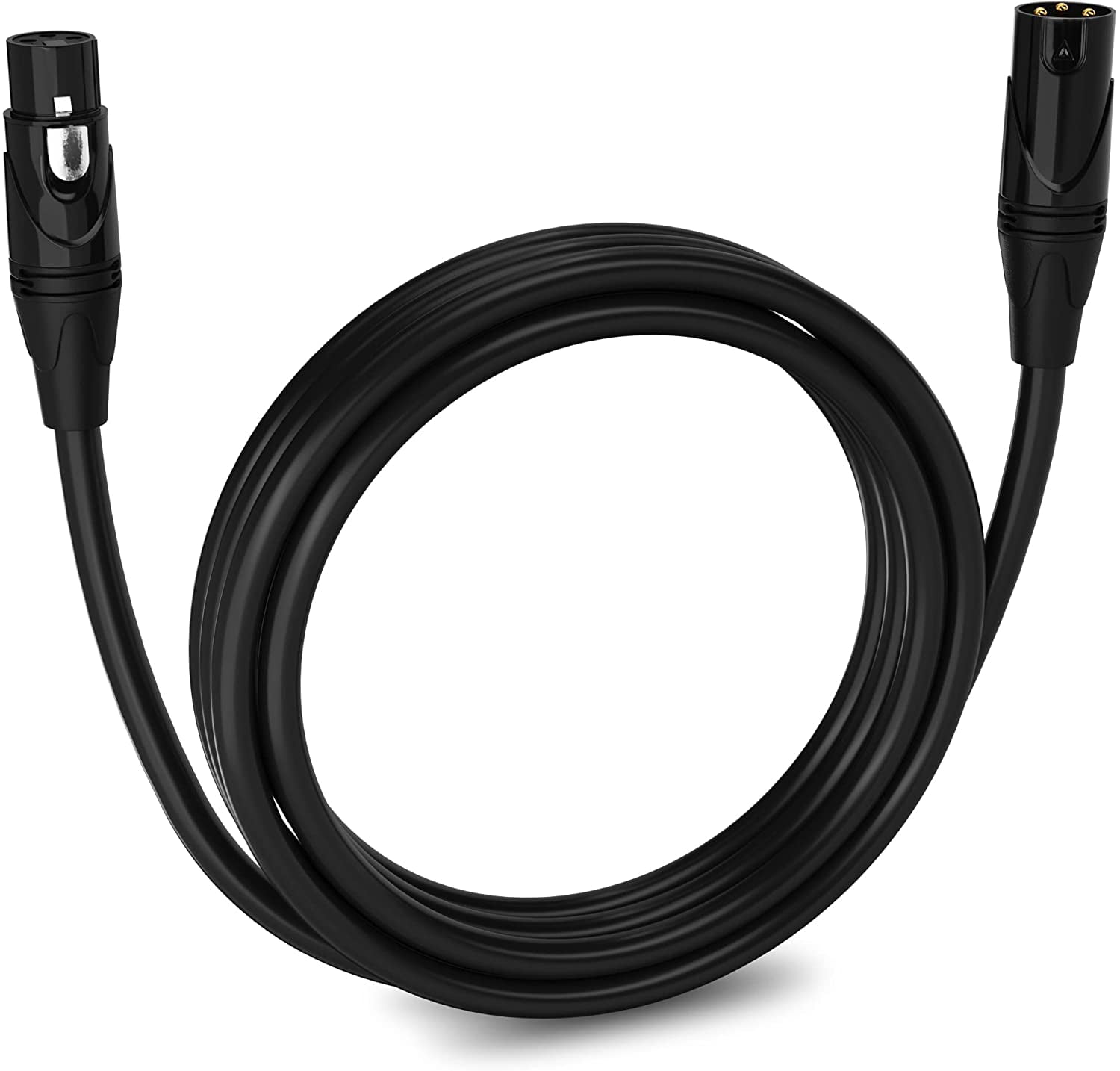LyxPro 10 feet Microphone XLR Cable, Male to Female, 3 Pin Mic Cable ...