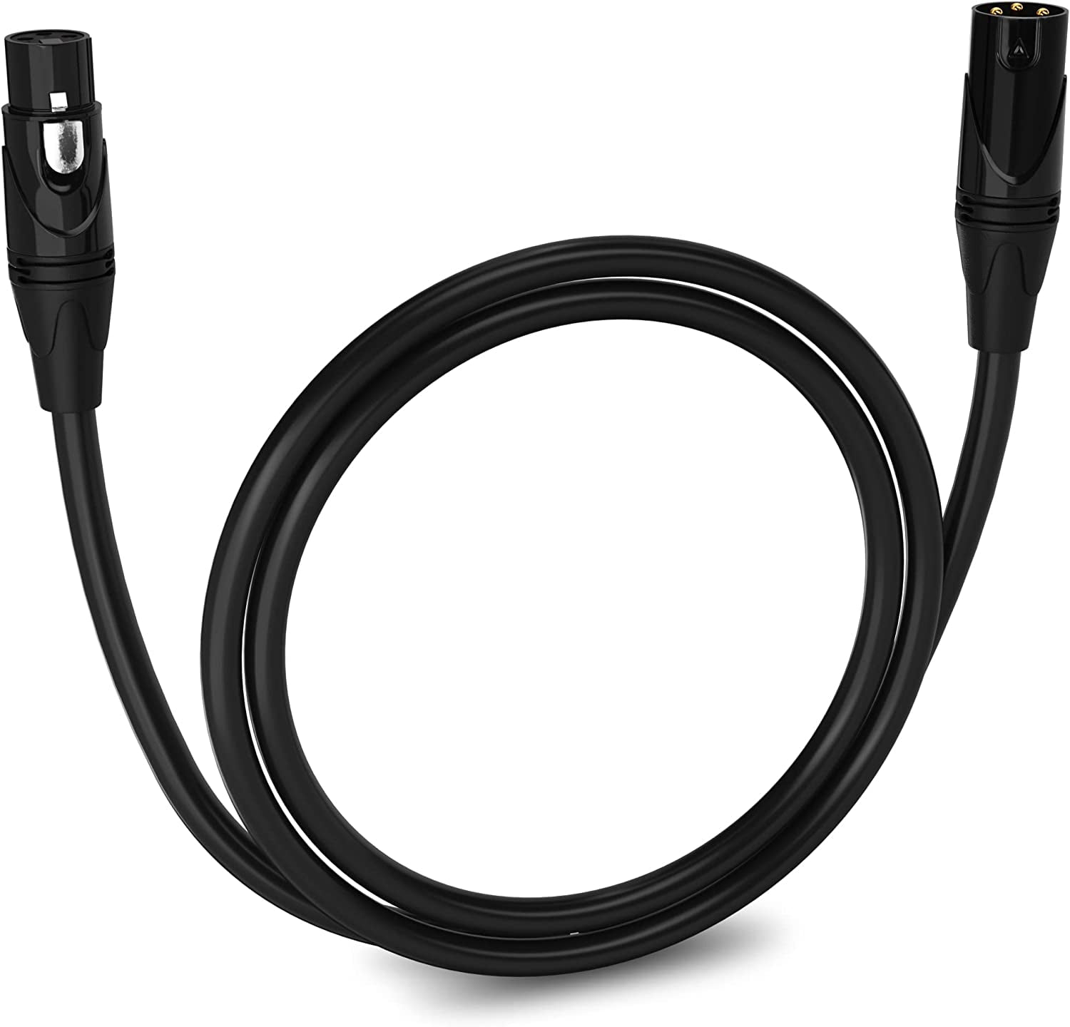 LyxPro 3 feet Microphone XLR Cable, Male to Female, 3 Pin Mic Cable ...