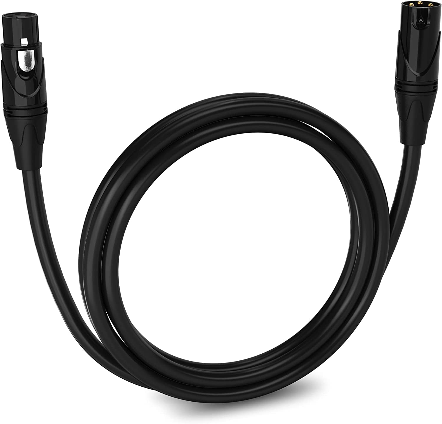 LyxPro 6 feet Microphone XLR Cable, Male to Female, 3 Pin Mic Cable ...