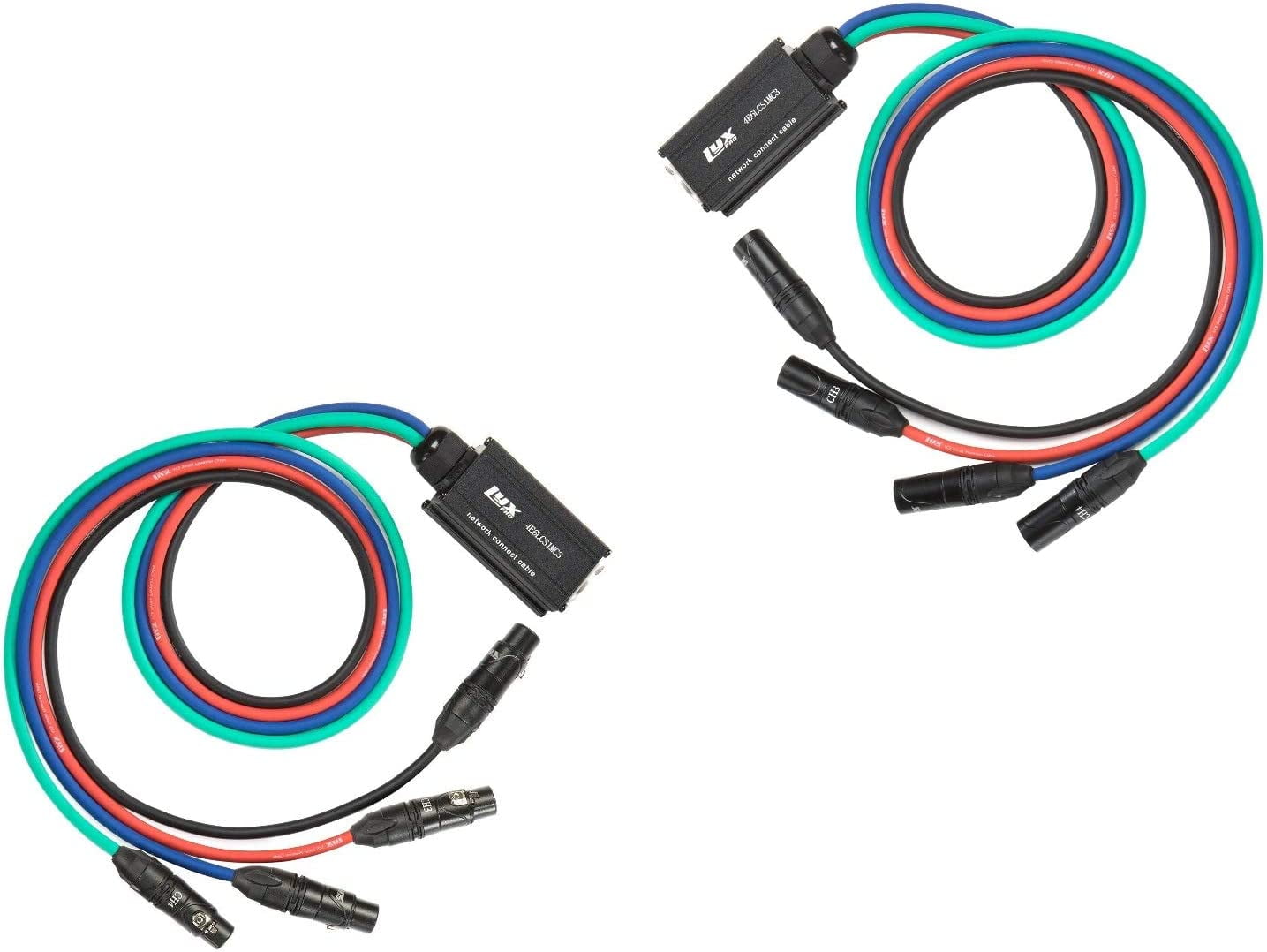 LyxPro Audio Snake 4 Channel XLR 3 Pin Multi Network Breakout ...