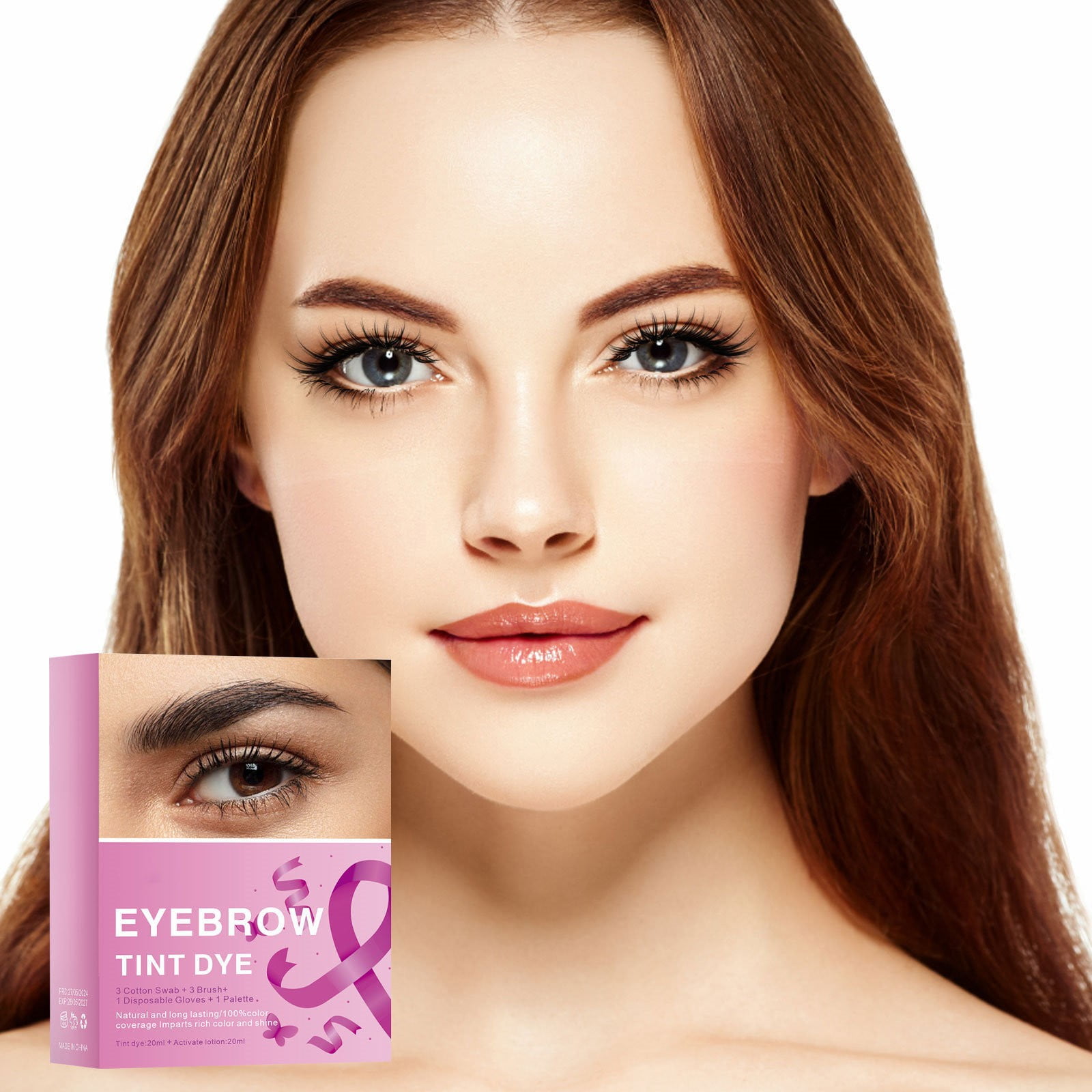 Lyzmus Reduced Eyebrow Pencil Eyebrow & Eyelash Color Kit 10ml Eye Brow ...