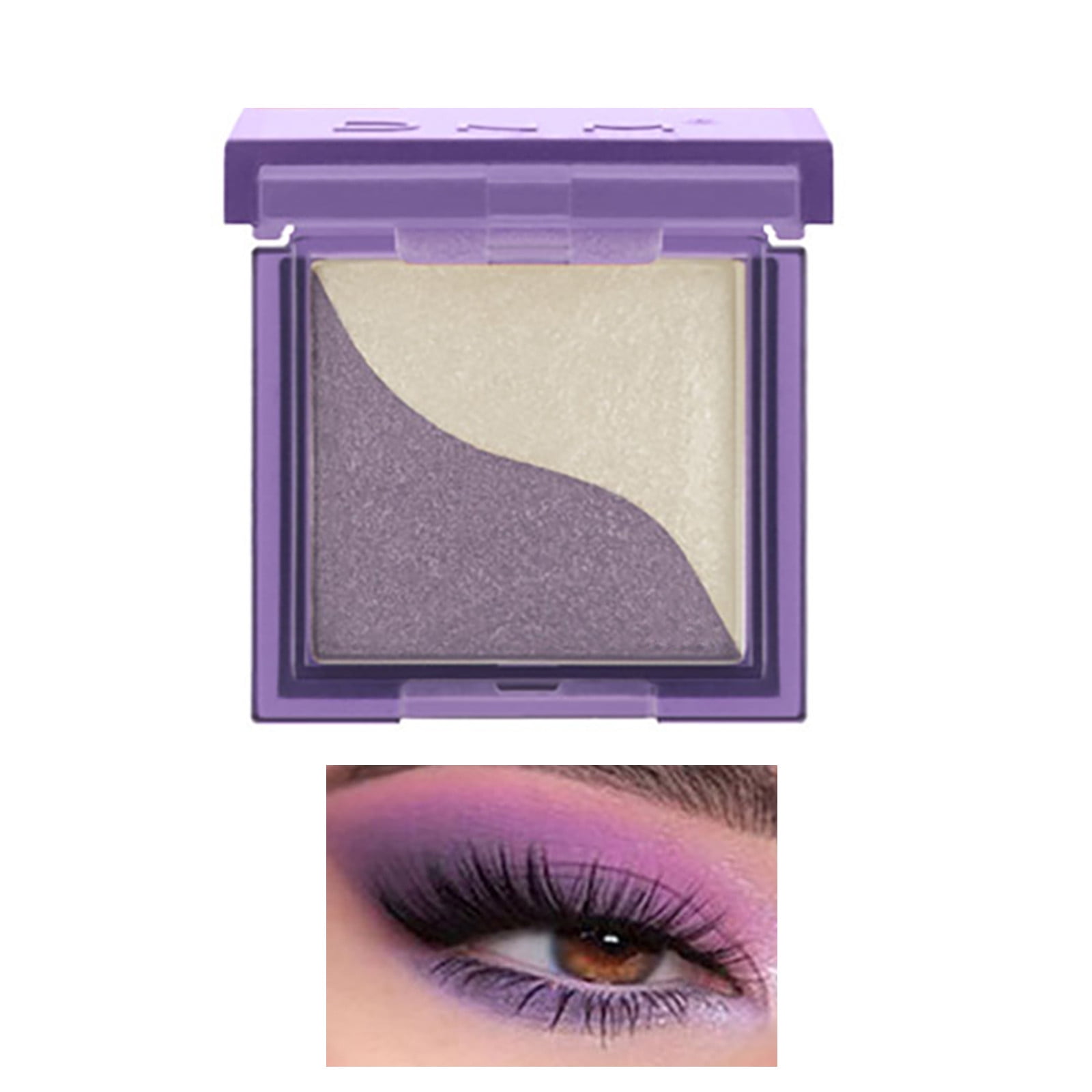 Lyzmus Reduced Eyeshadow Glazed Light Two Color Lazy Eye Shadow Plate ...