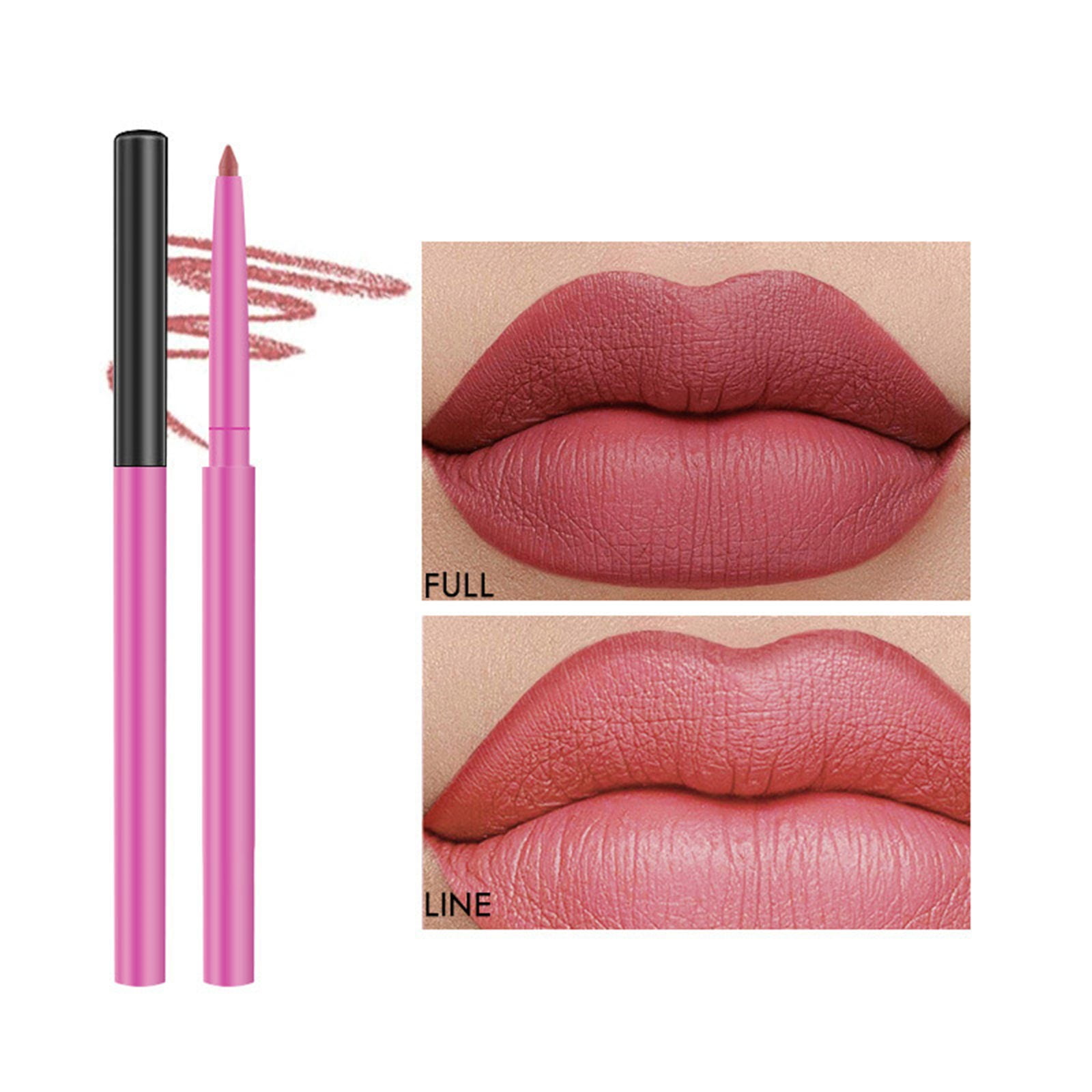 Lyzmus Reduced Lip Liners 18 Color Waterproof Lipstick Lip Liner Long ...