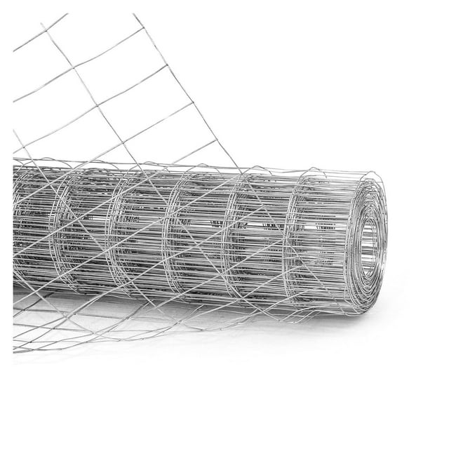 LzerLyh 16 Gauge Galvanized Welded Wire Mesh Size 2 inch by 4 inch (2 ...