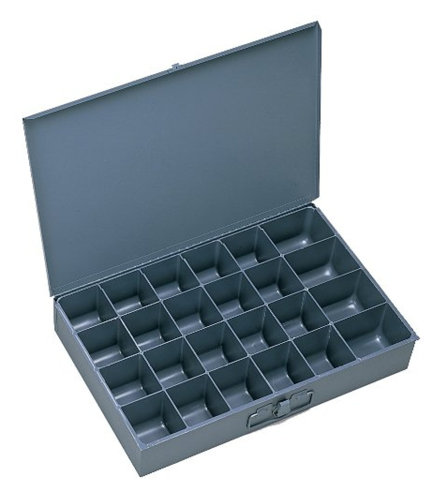 LzerLyh 202-95 Gray Cold Rolled Steel Small Box, 13-3/8" Width x 2 ...