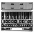 LzerLyh 3/8" and 1/2" Drive Master Impact Socket Set, 38 Piece Deep and ...