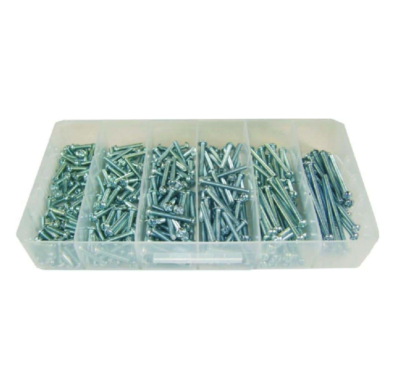LzerLyh 832PS Machine Screw Kit, Round Head, 8-32 TPI by 1/2-Inch to 2 ...